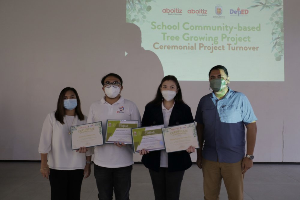 AEV, AFI, RAFI Turnover School Community-based Tree Growing Project ...