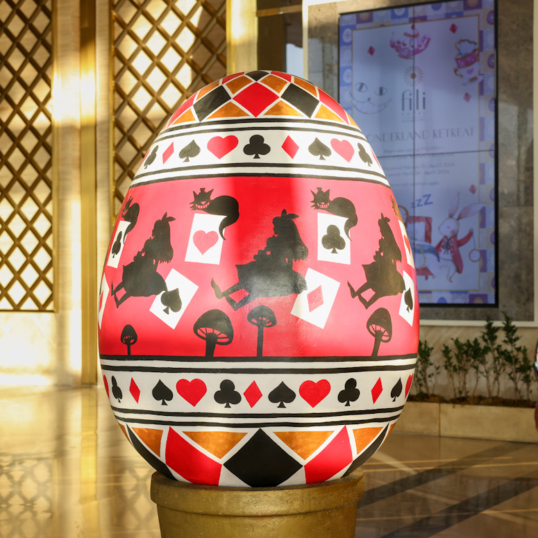 NUSTAR celebrates tradition with larger-than-life Easter eggs - iSTORYA.NET