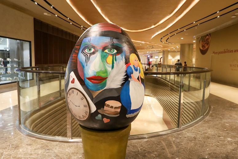 NUSTAR celebrates tradition with larger-than-life Easter eggs - iSTORYA.NET